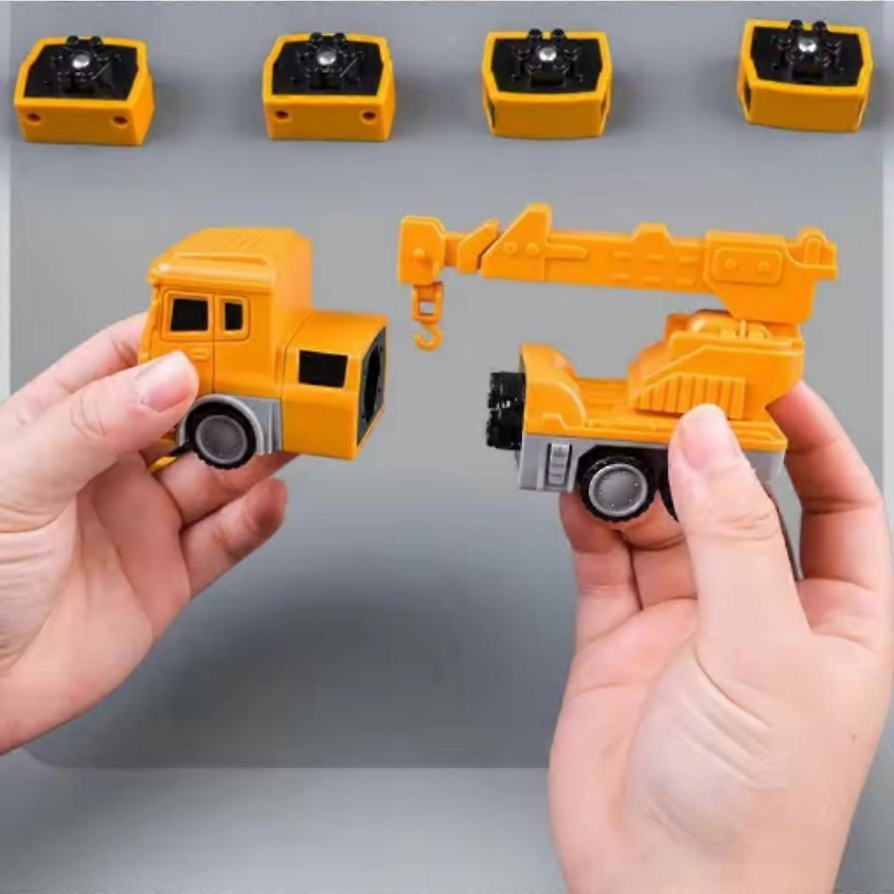 Magnetic Transform Engineering Car Assembled Toys | Fruugo UK