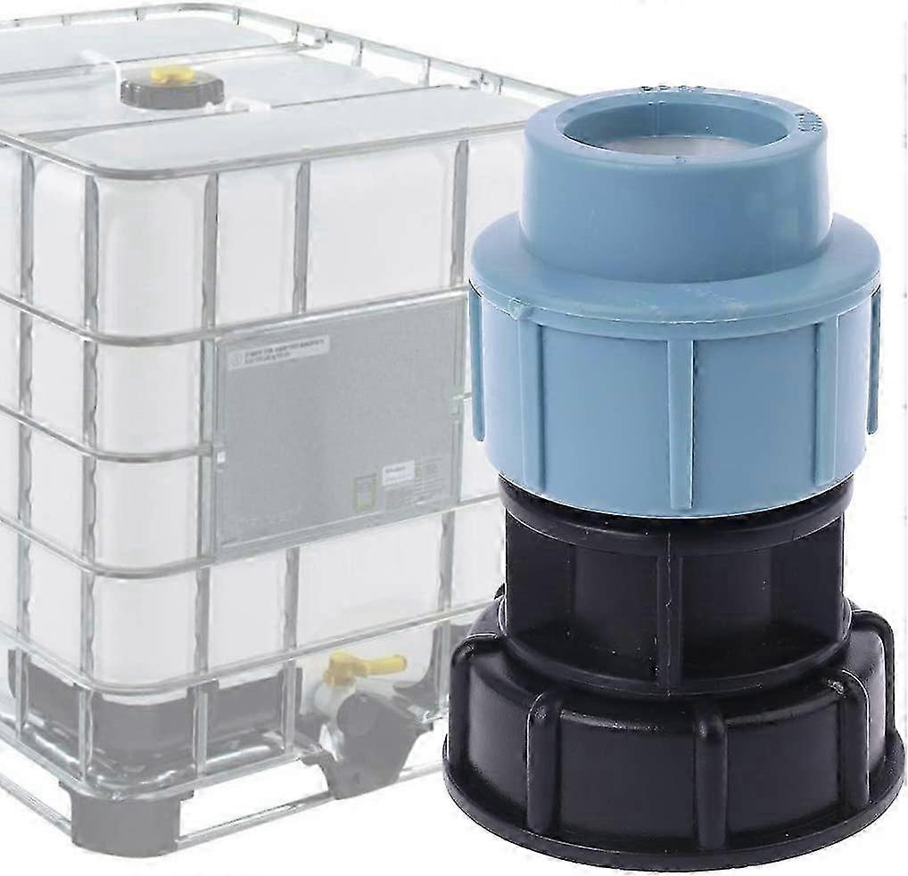 1pc S60X6 IBC Tank Adapter to 32mm Straight Hose Fitting Accessories ...