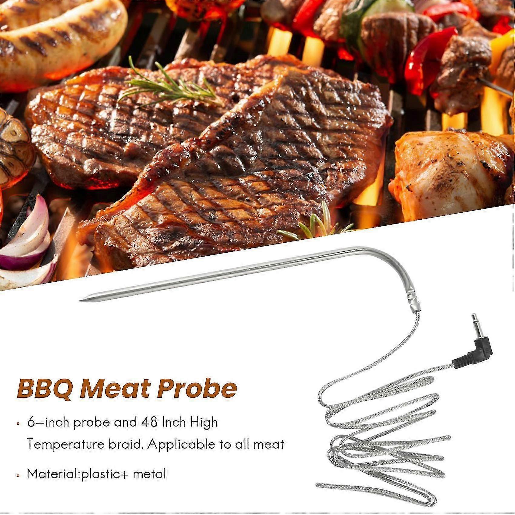 High-Temperature Meat Probe for Pit Boss Pellet Grills, Waterproof ...
