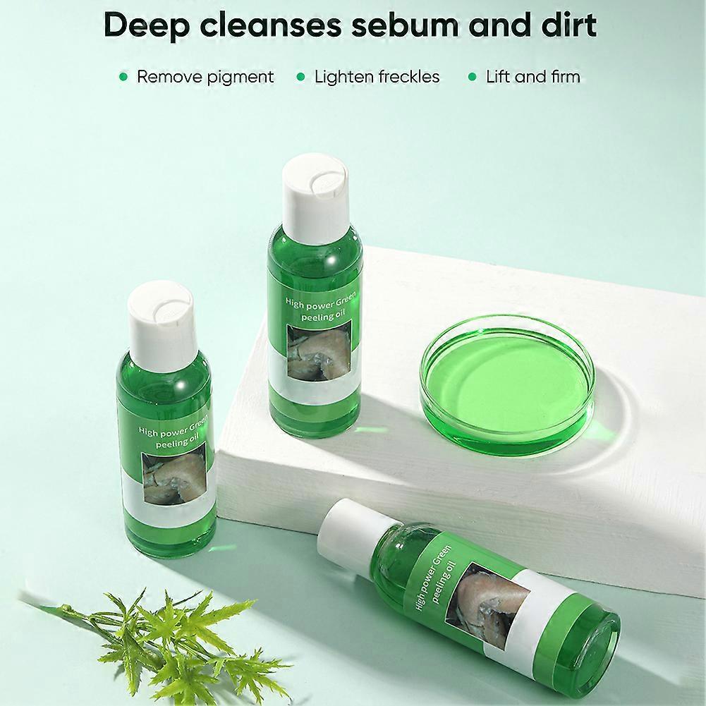 Extra Strong Peeling Exfoliating Green Skin Oil, Powerful Exfoliating ...
