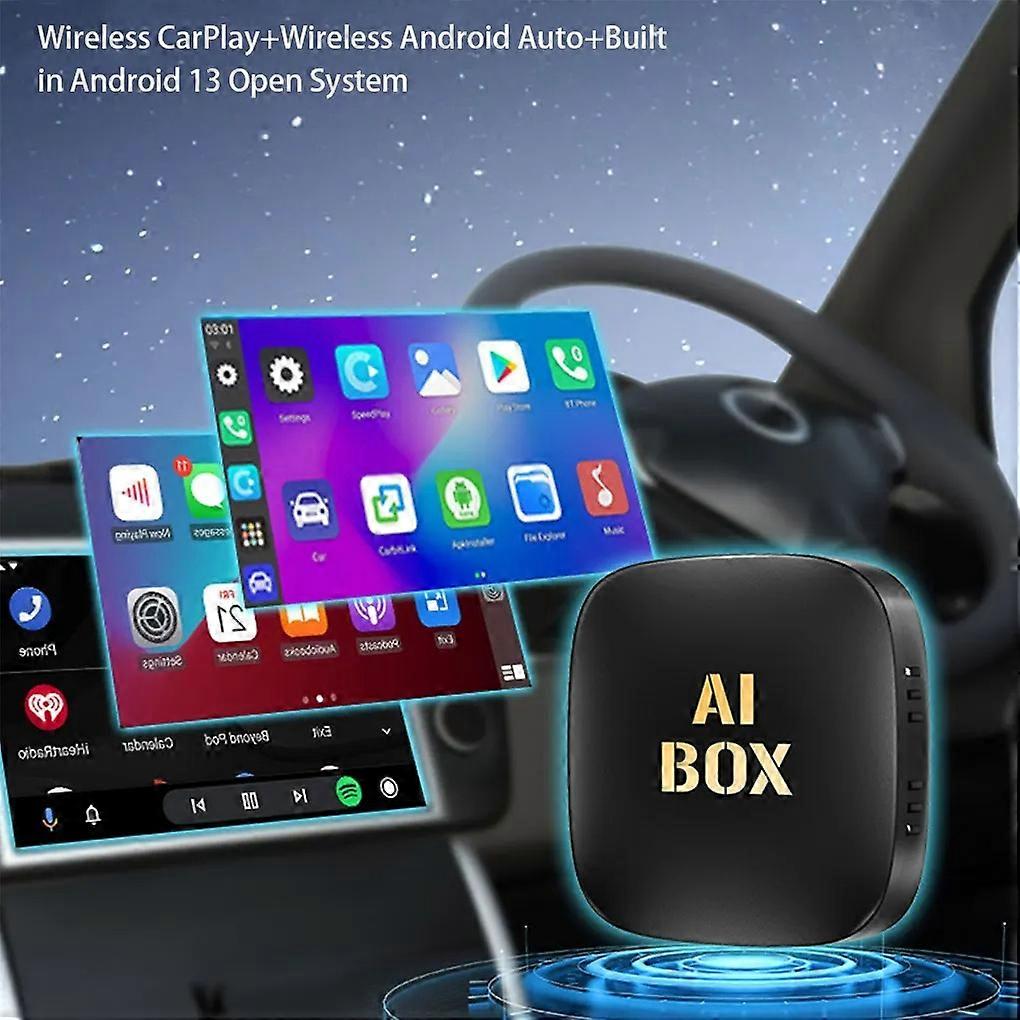 Android 13 2+16G Car AI Box Airplay Wireless Carplay Android Auto ...