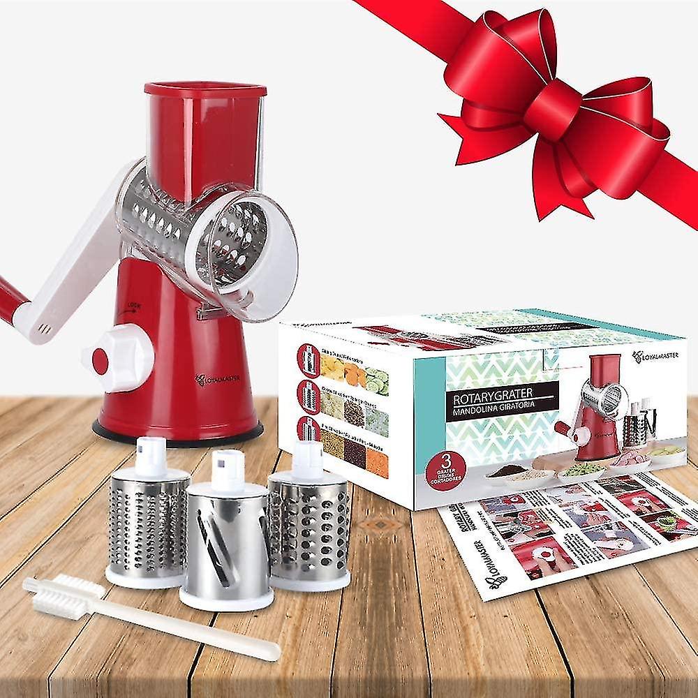 Potato Carrot Grater Slicer Vegetable Cutter Round Mandoline ...