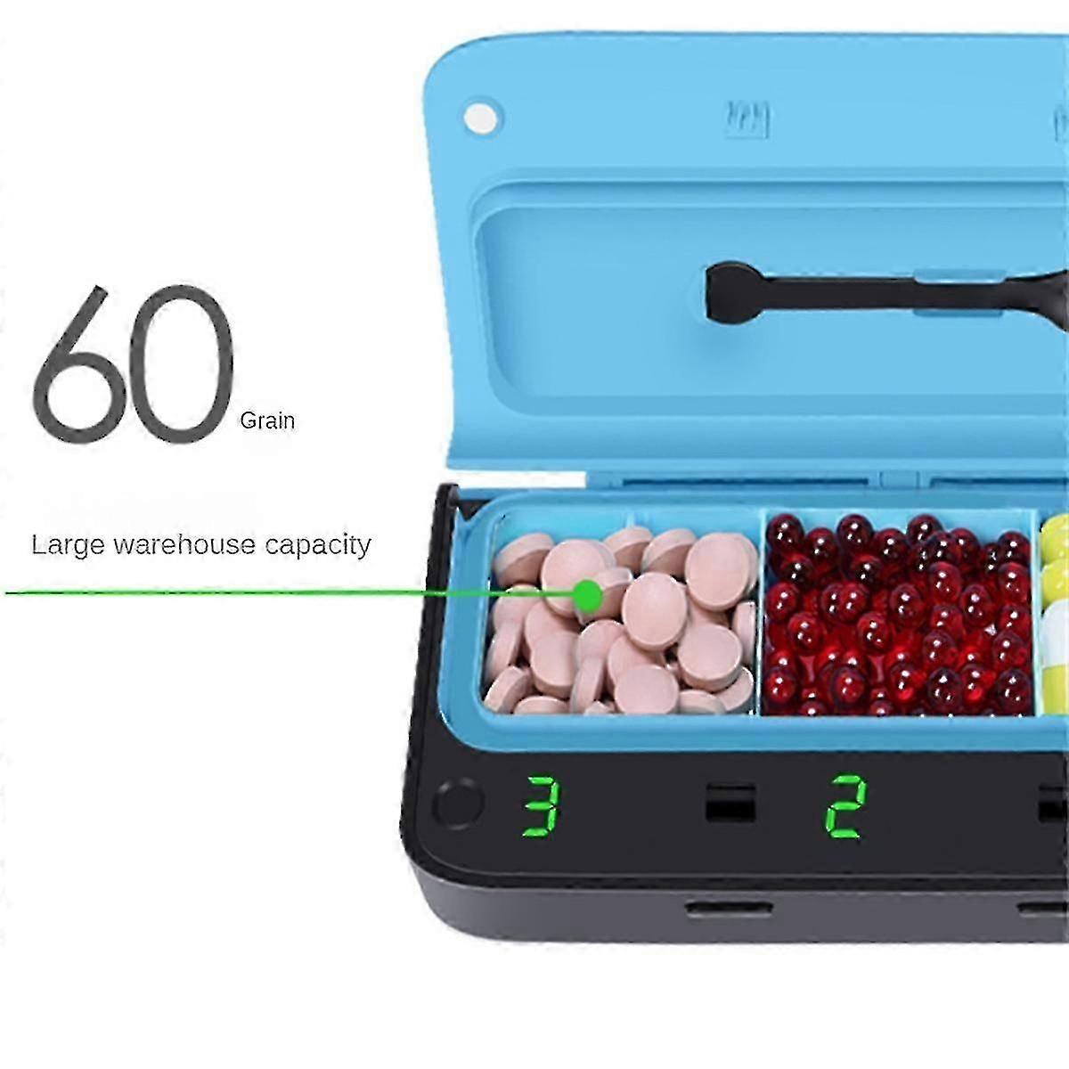 2025 Pill Box Smart Electronic Medicine Pill Box Time Capsule Weekly ...
