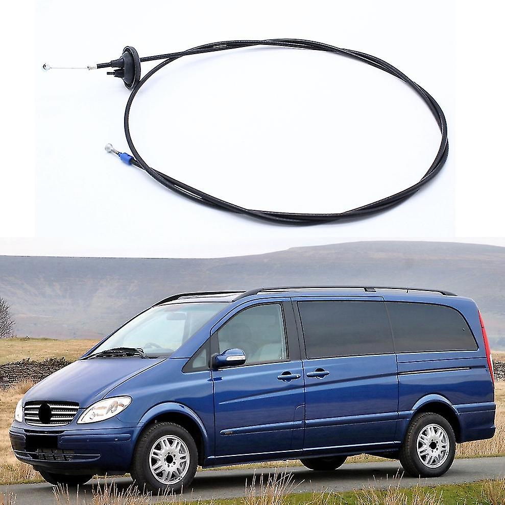 Front Engine Hood Lock Latch Bonnet Release Cable Wire For Benz Vito ...