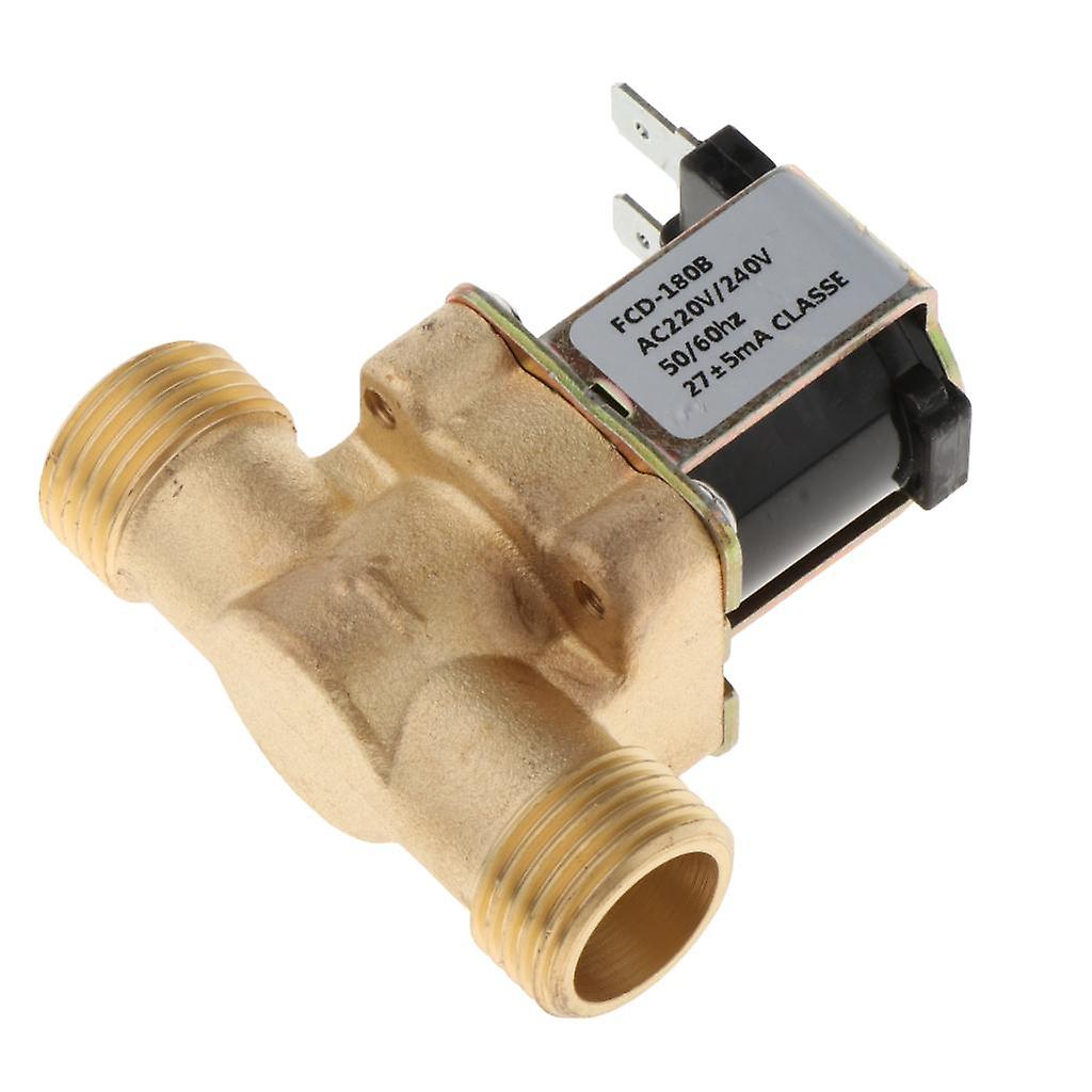 1/2 Inch Electric Solenoid Valve DC12/24/220V Solar Coil Valve for ...