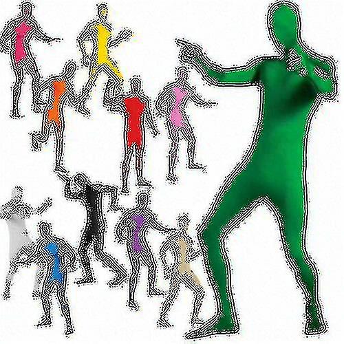 Costume Invisible Morph Suit Adult Men Women Tights Jumpsuit | Fruugo UK