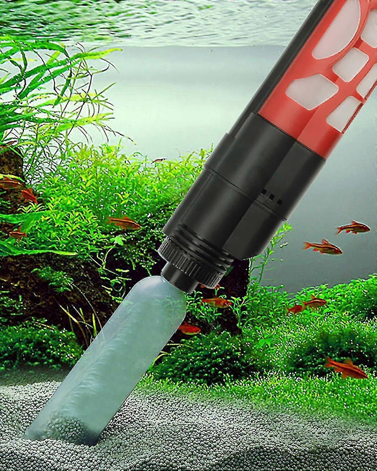 Aquarium Automatic Vacuum Cleaner, Electric Gravel Cleaner Suitable for ...