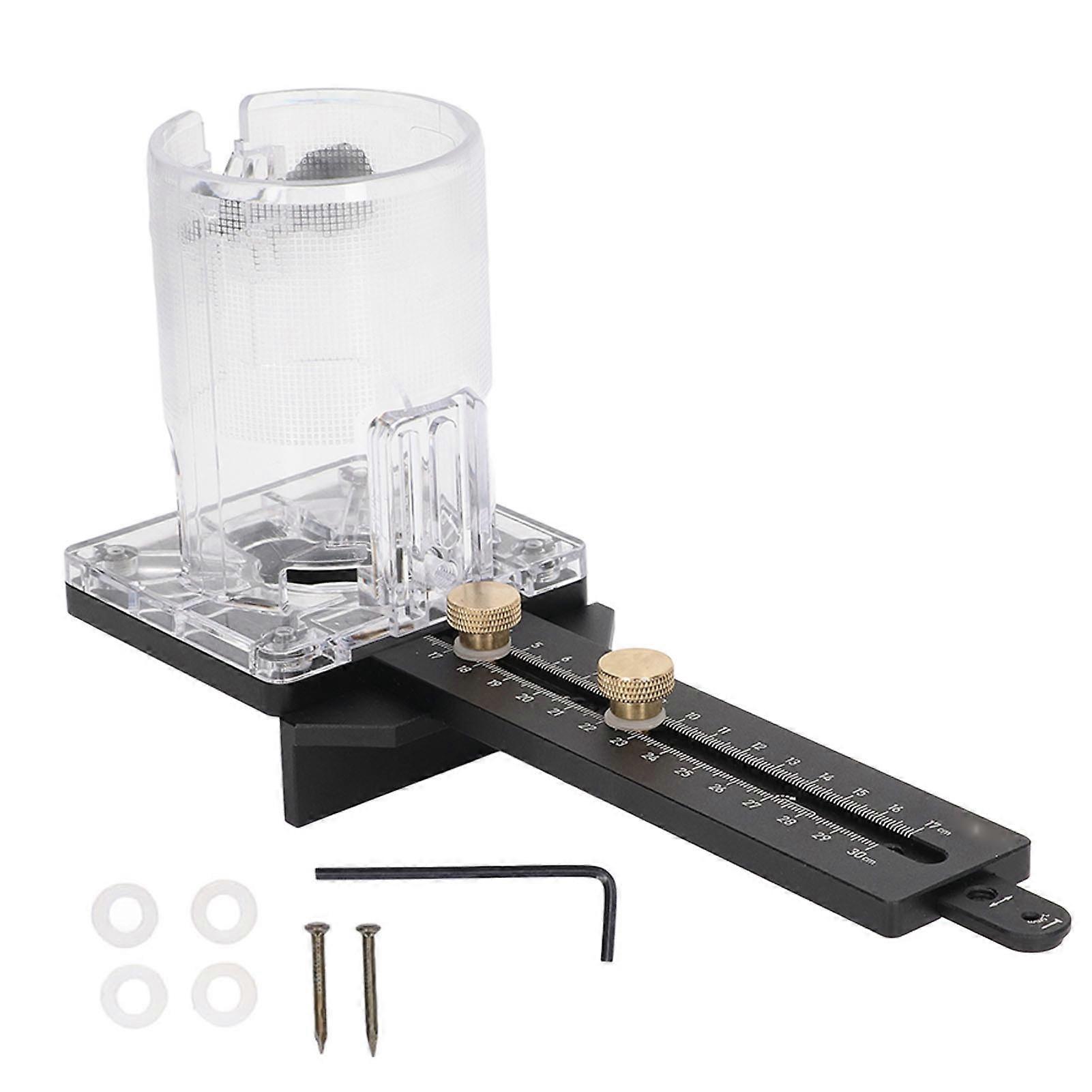 Wood Trimmer Router Base CNC 8mm Pin 2.5mm Nail Holes Milling Circle ...