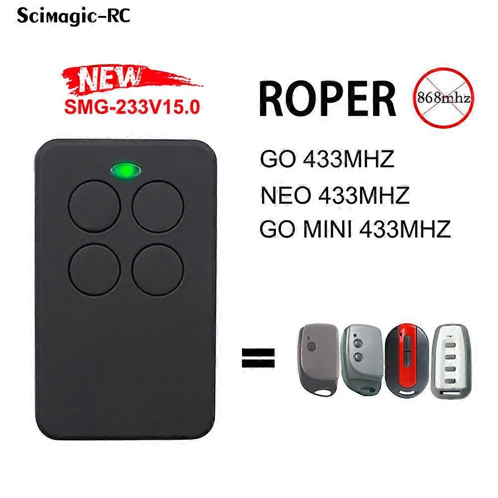 Garage Remote Control JCM ROPER TECH GO-2- GO-4 GO 2 GO 4 GO-MINI GO ...
