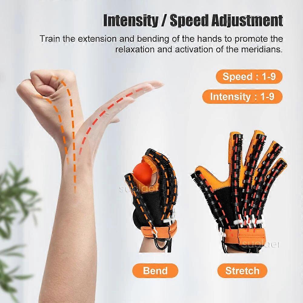Hemiplegia Hand Training Stroke Rehabilitation Robot Gloves Finger ...