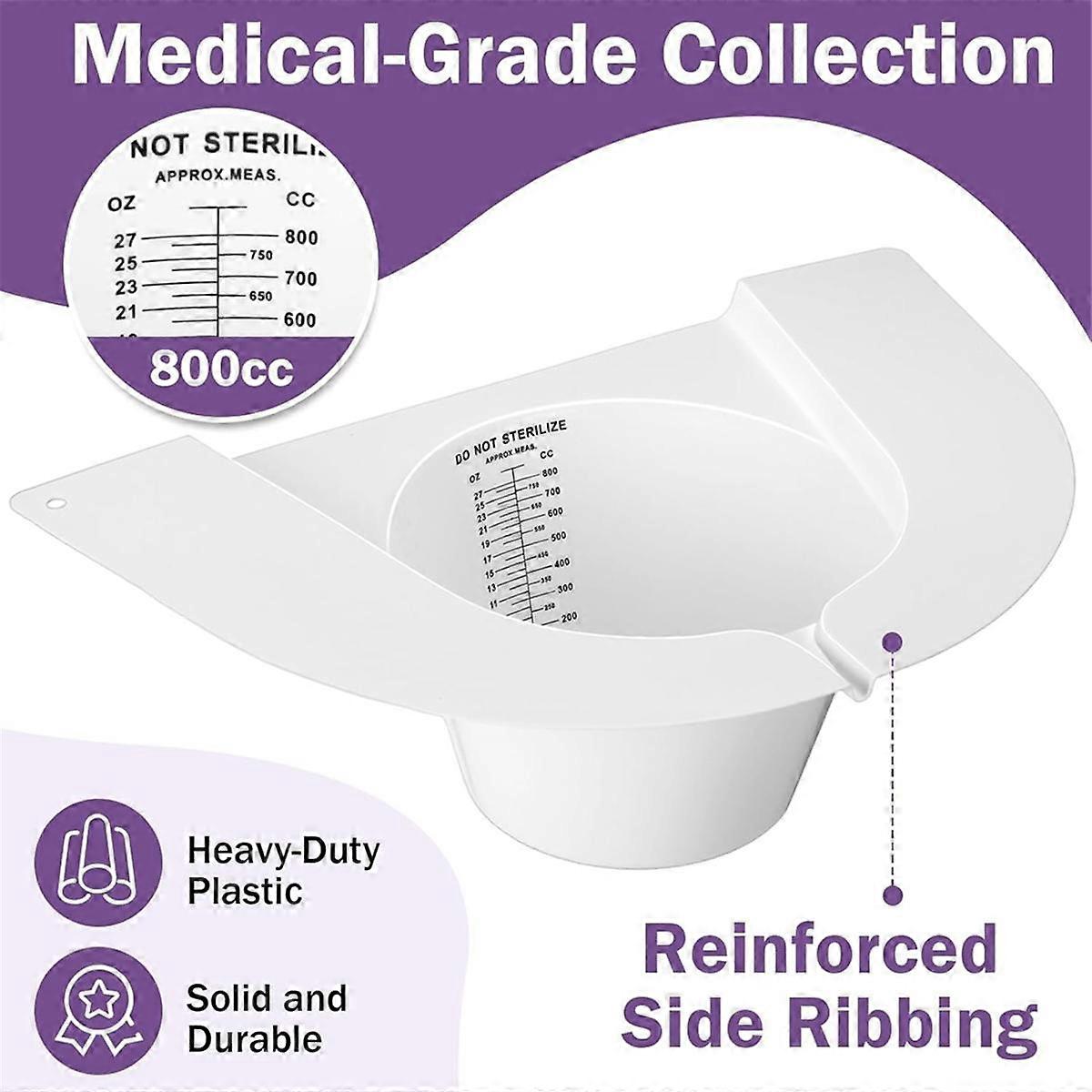 10 Pcs Urine Hats for Toilets Stool Sample Collection Kit Urine ...