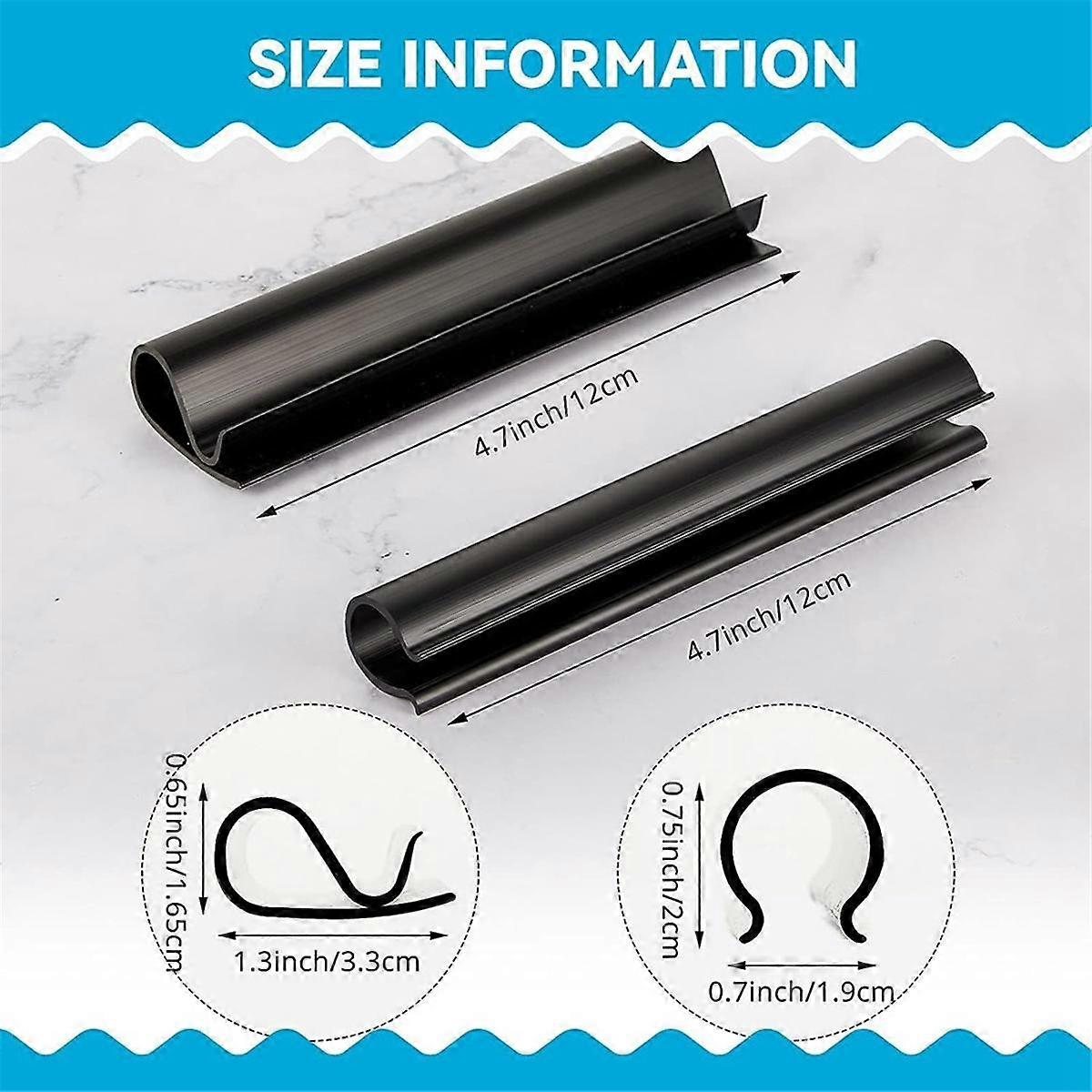 24 Pcs Pool Cover Clip, Winter Swimming Pool Cover Clips Above Ground ...