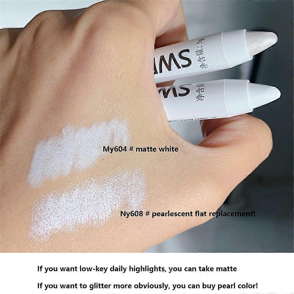 Highlighter Stick Cool Shimmer Shiny Pen 3 Color Eyes Makeup Glitter ...