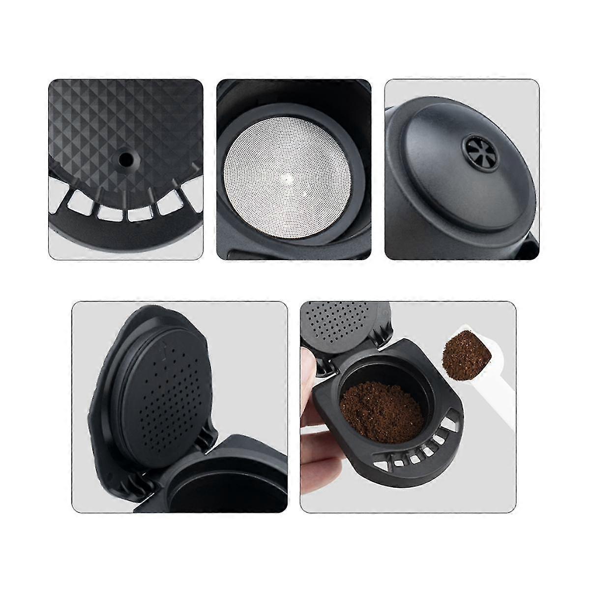 Capsule Adapter Convert To Powder Holder For Coffee Machine Reusable ...