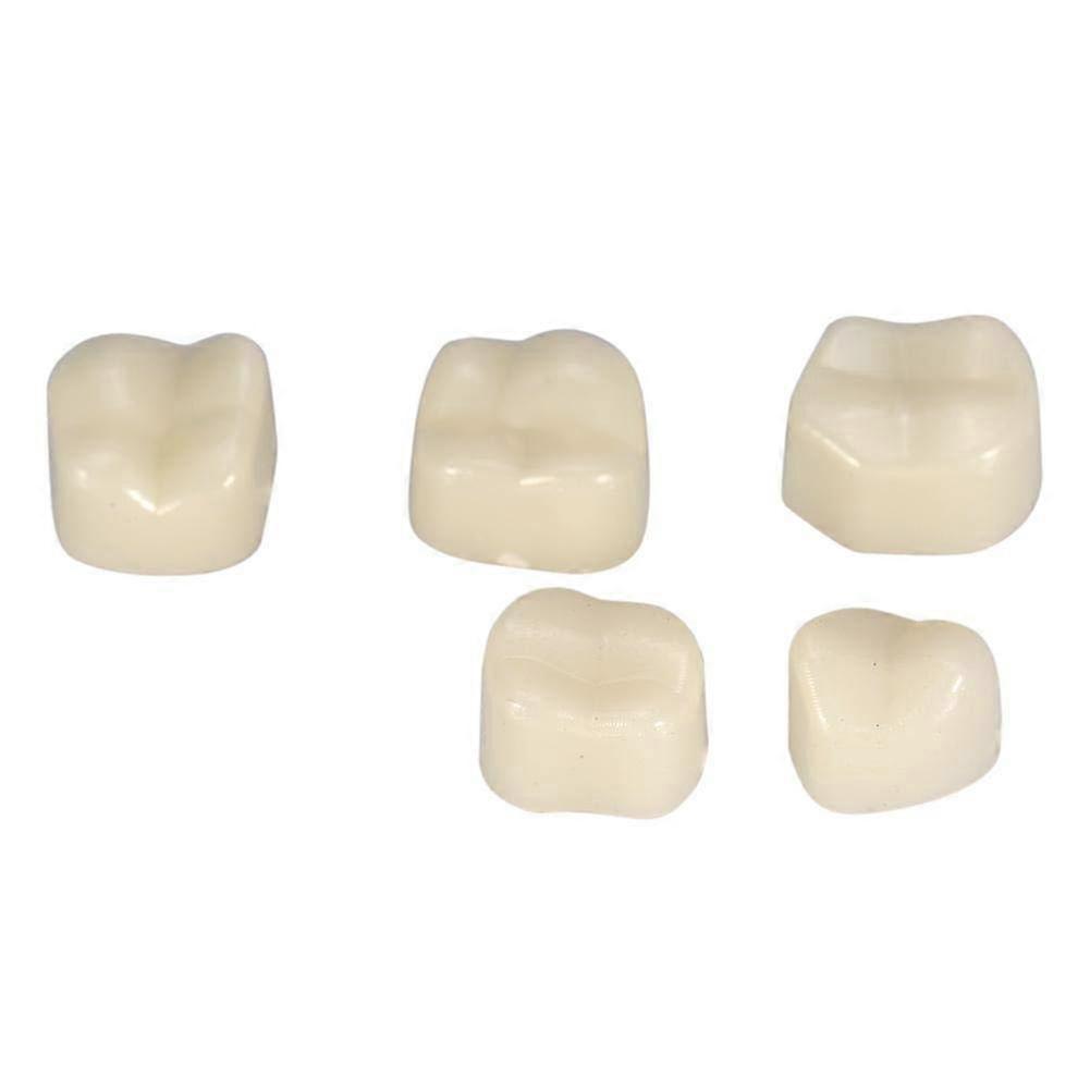 Temporary Dental Crown, 50 Pieces/Box Teeth Temporary Teeth Realistic ...