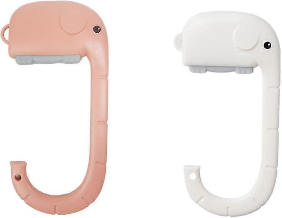 2 Pieces Handbag Hook for Tables Portable Bag Hooks for Table Plastic ...