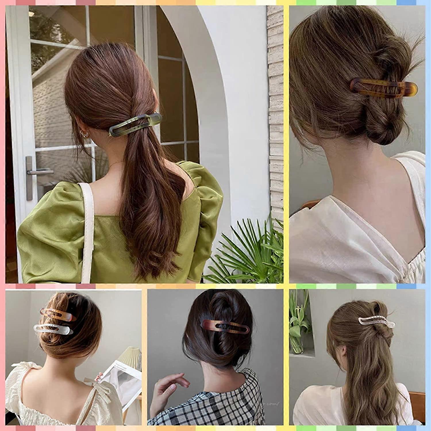 Large women's hair clips, large hair clips for thick hair duckbill hair ...