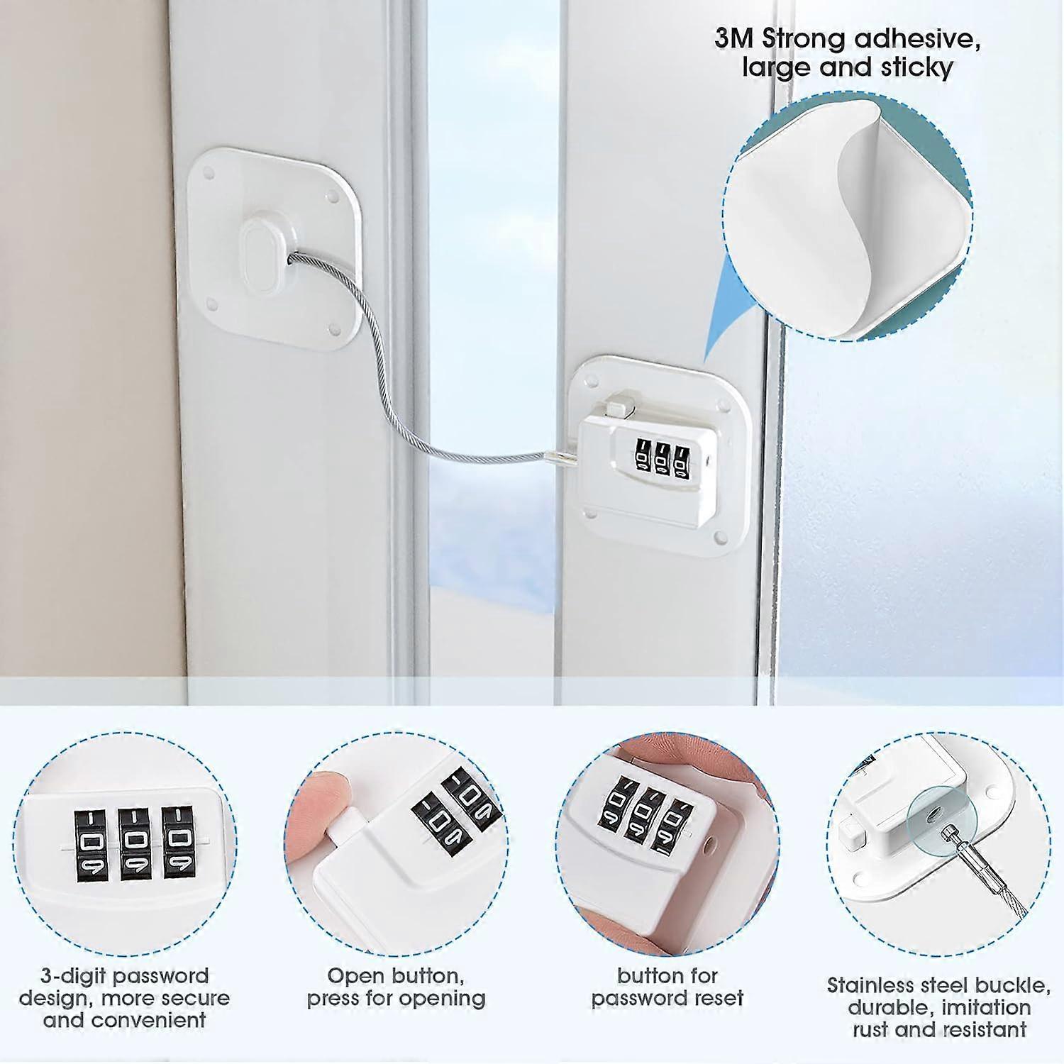 Safety Baby Locks Combination Locks Safety Child Lock Adhesive Safety ...