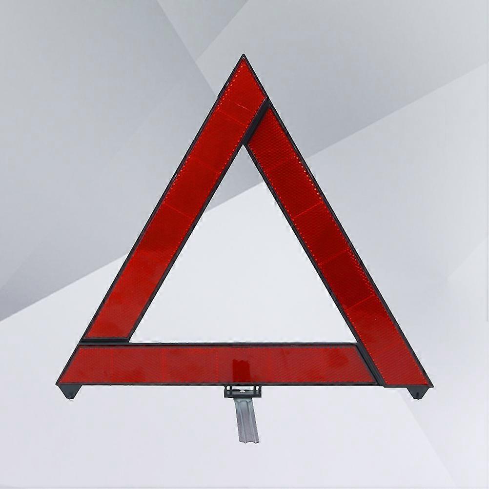 Emergency Warning Triangle Foldable Reflective Safety Sign Roadside ...