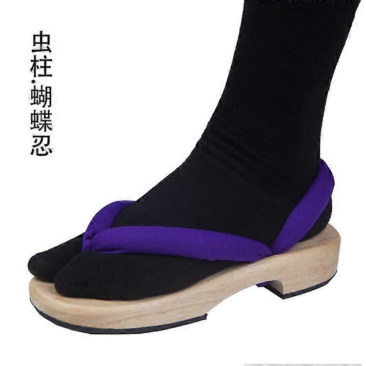 Anime Demon Slayer Cosplay Shoes Kimetsu No Yaiba Kamado Tanjirou Clogs ...