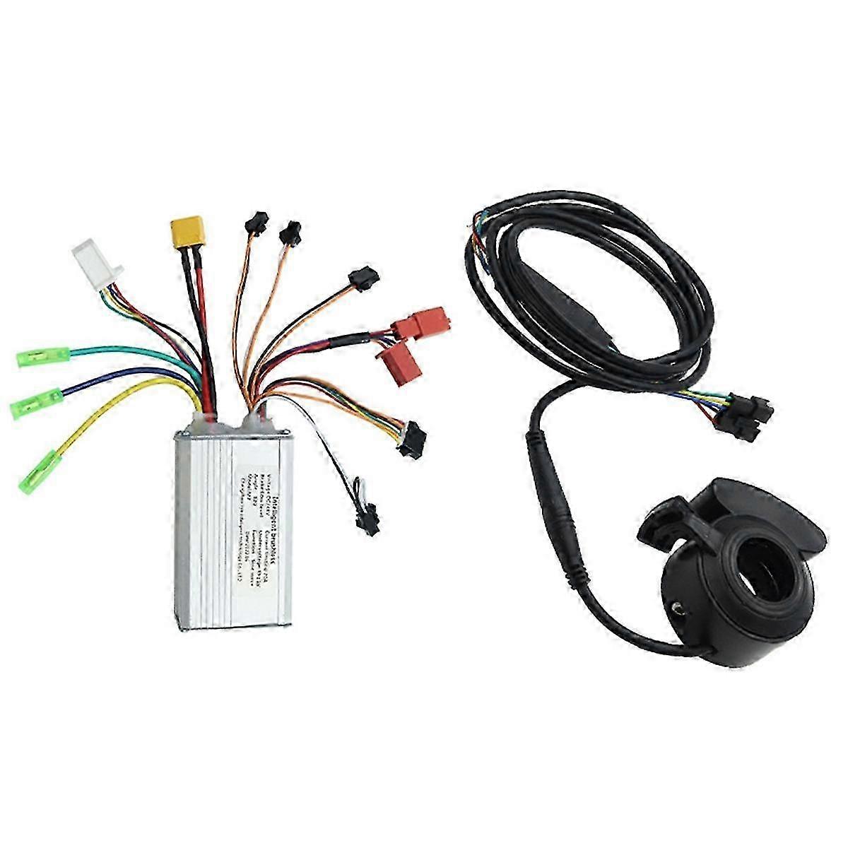36V 15A Brushless Controller Motor+Accelerator Kit for Electric Scooter ...