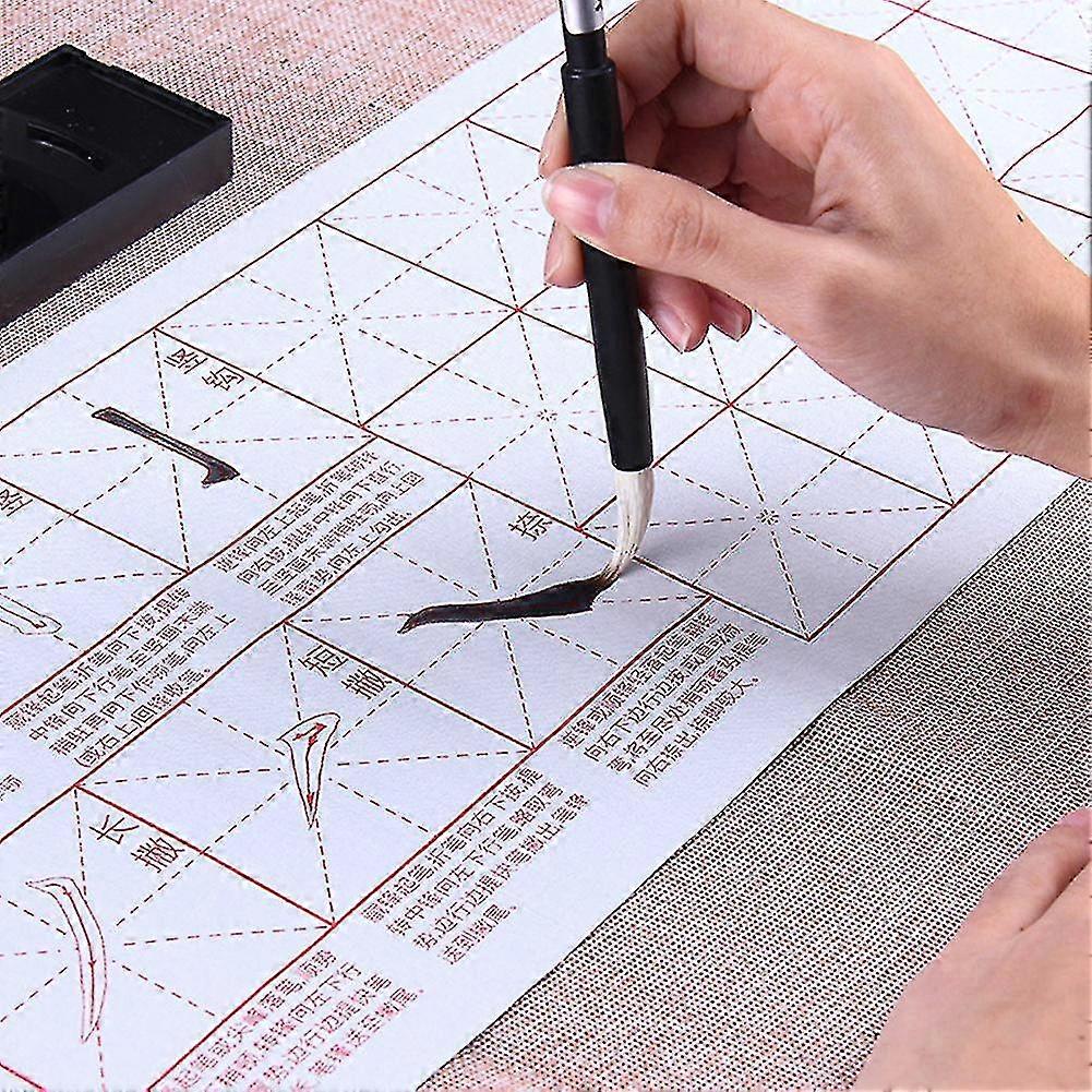 Traditional Chinese Calligraphy Set Brush Pen Ink Water Writing Paper ...