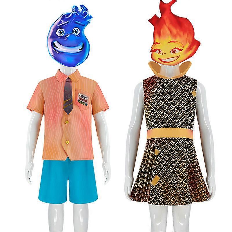 Halloween Cos Animated Film Crazy Elements City CosEmber Fire Wade ...