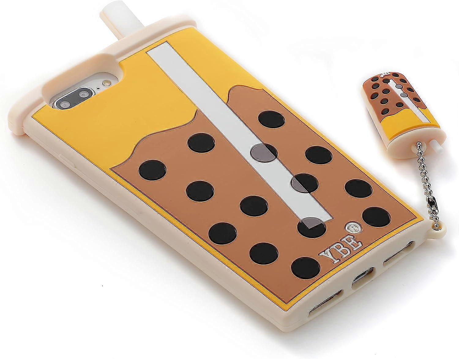 3D Bubble Tea Case for iPhone SE 2022/SE 2020 4.7", 3D Cartoon Cute ...