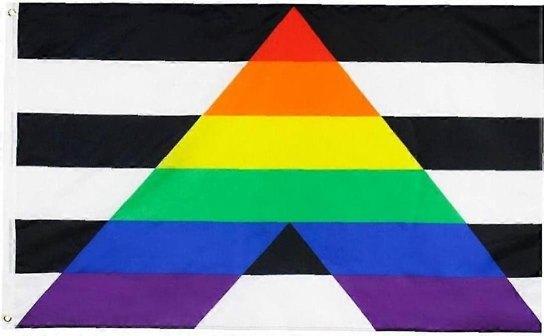 90x150cm Lgbt Rainbow Flag 3x5ft Lgbt Rainbow Pride Gay Straight Ally ...