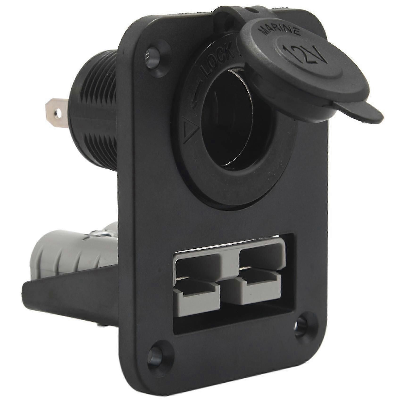 for Anderson Plug C-Igarette Lighter Socket Charger Flush Mount ...