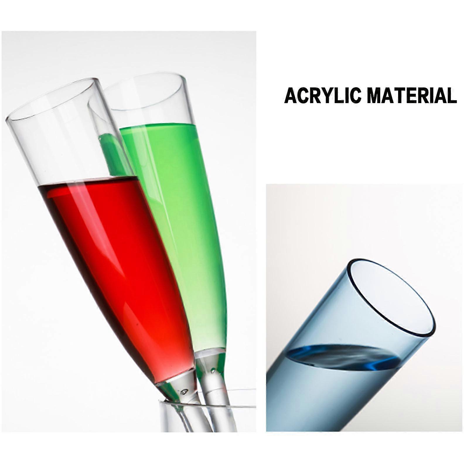 Floating Champagne Glasses Recyclable Reusable Wine Cup for Home Office ...