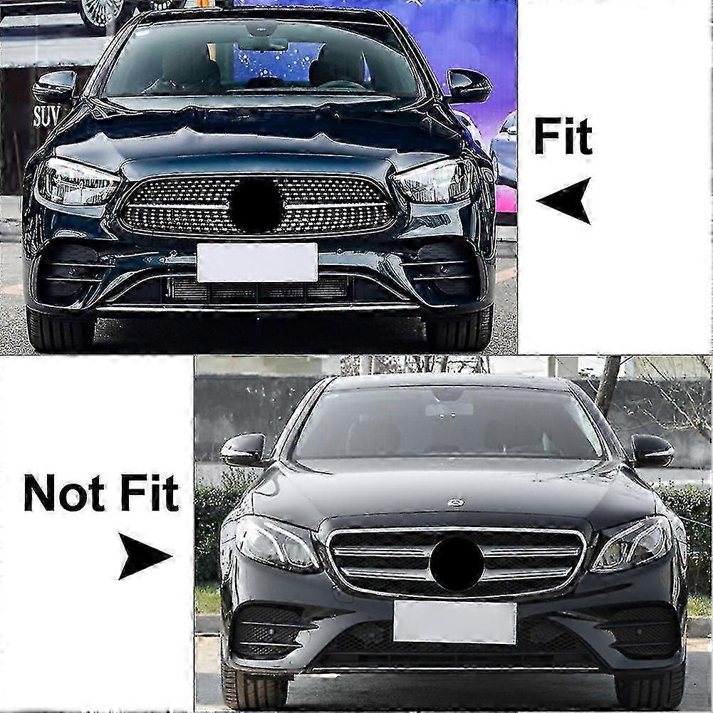 Front bumper decoration for E Class W213 E300, 2pcs lip splitter ...