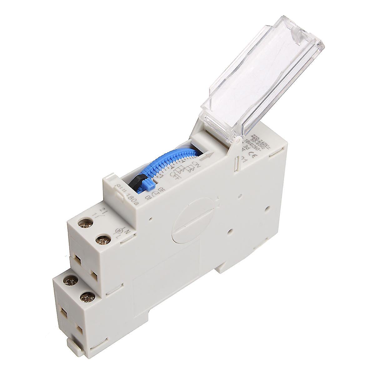 Programmable Din Rail Mechanical Timer Switch 15 Minutes | Fruugo AU