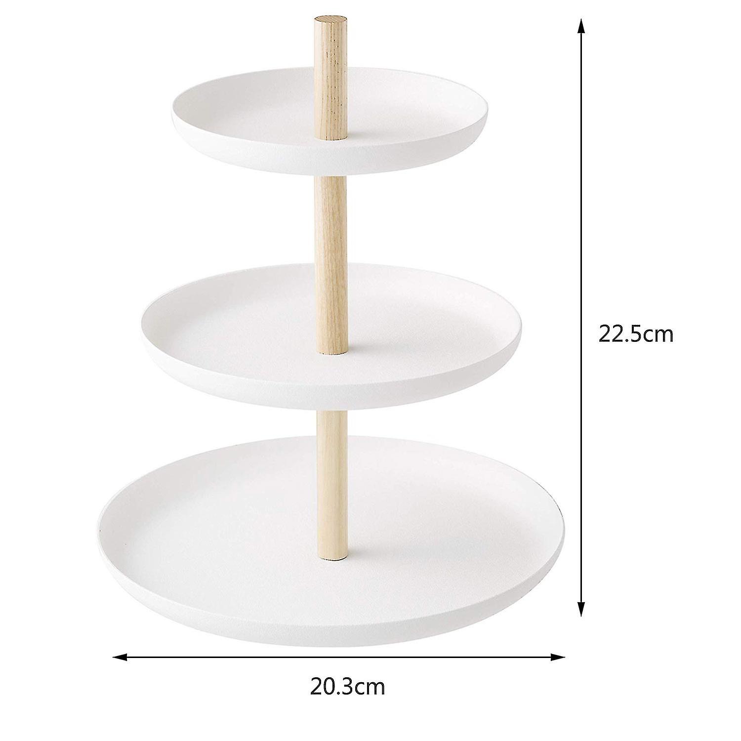 3 Tier Cake Stand Serving Tray Fruit Platter Elegant Wedding Cupcake ...