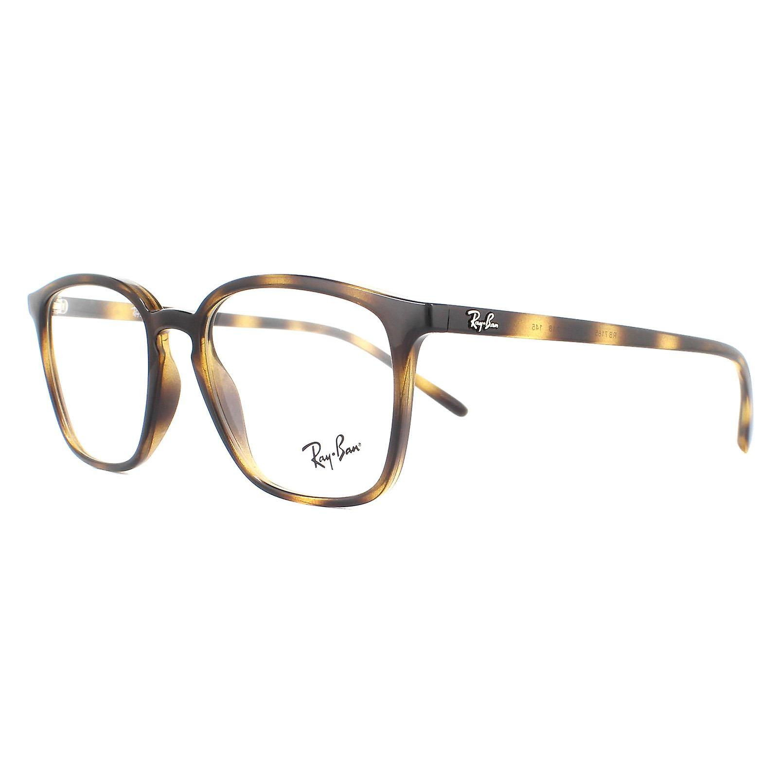 Ray-Ban Glasses Frames RX7185 2012 Havana Men Women | Fruugo UK
