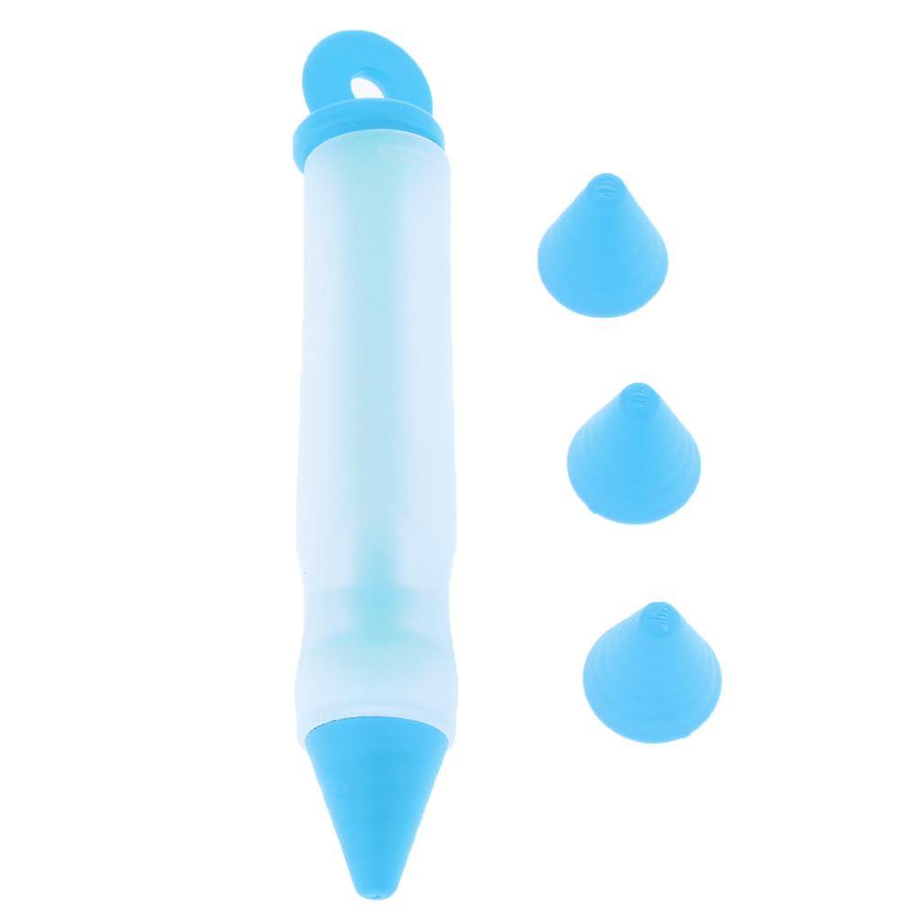 Silicone Cake Chocolate Cookie Pastry Pen Icing Piping Nozzles Decor ...