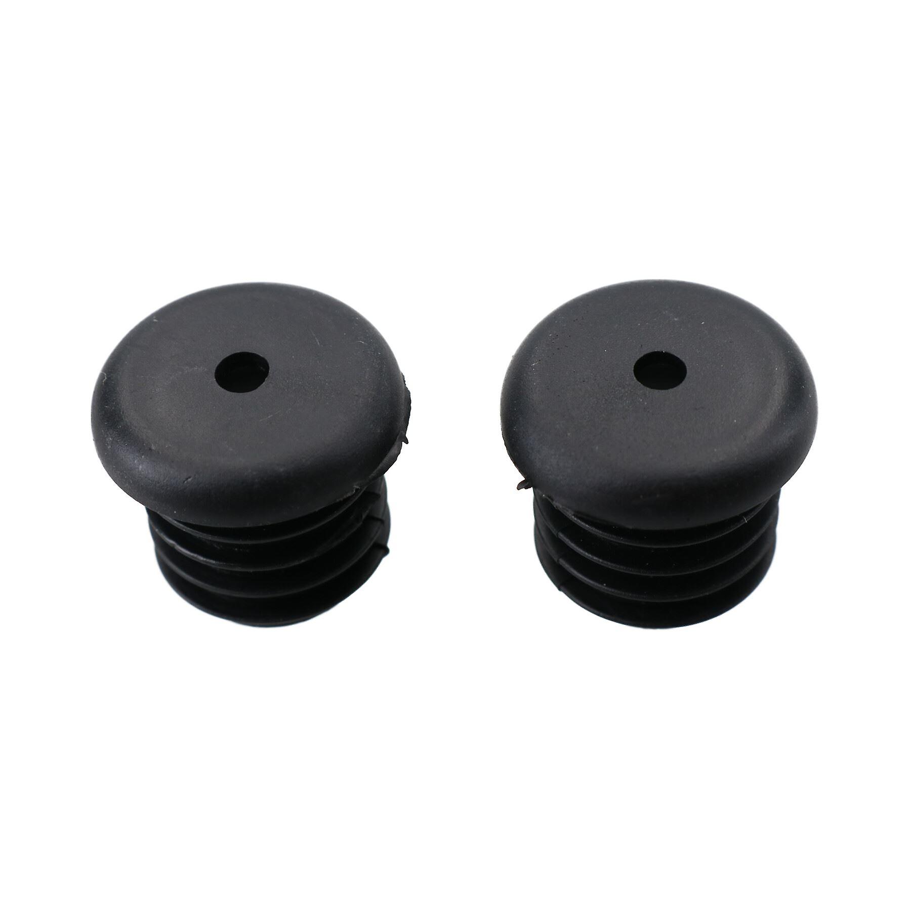 Handlebar Tube Plastic End Plug Black 19mm Push Bung Bar Caps Bike ...