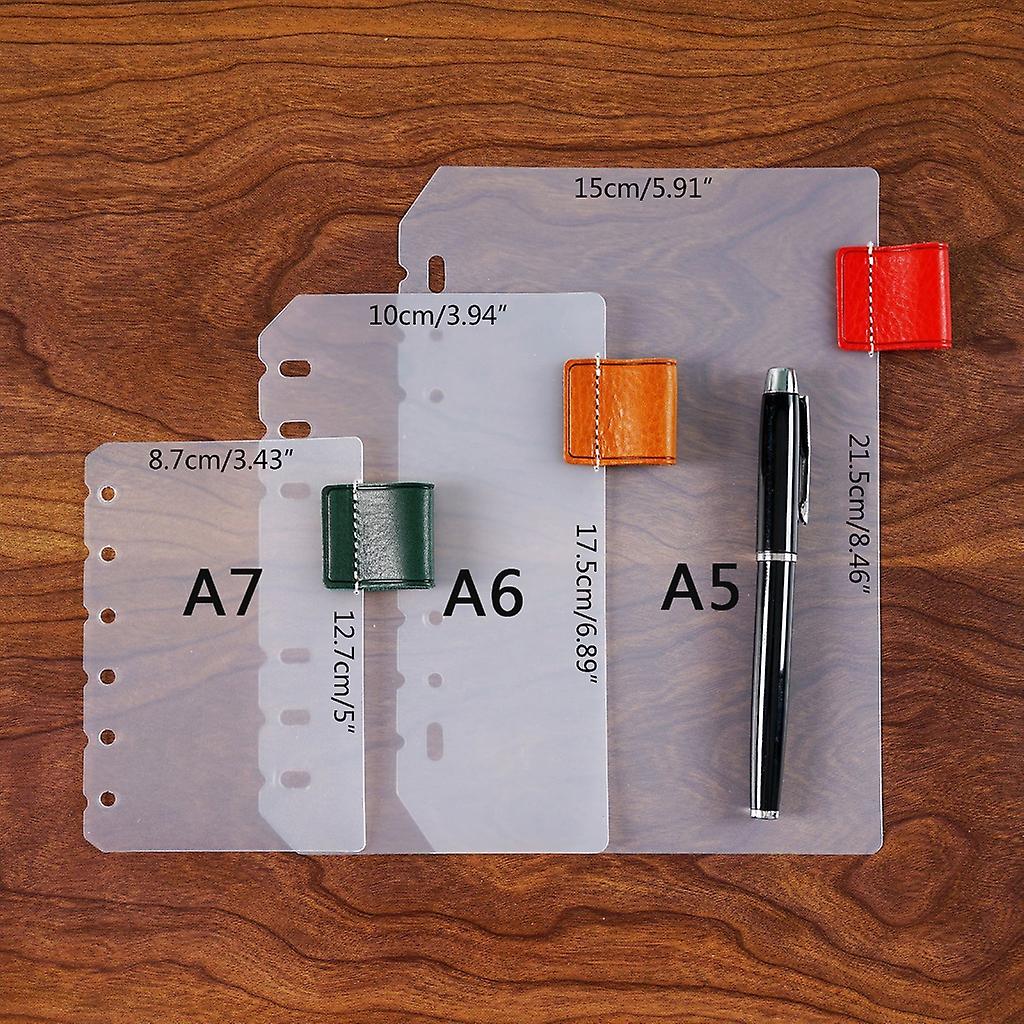 A5 A6 A7 Binder Dividers, Subject Dividers Horizontal Divider, 6-Hole ...