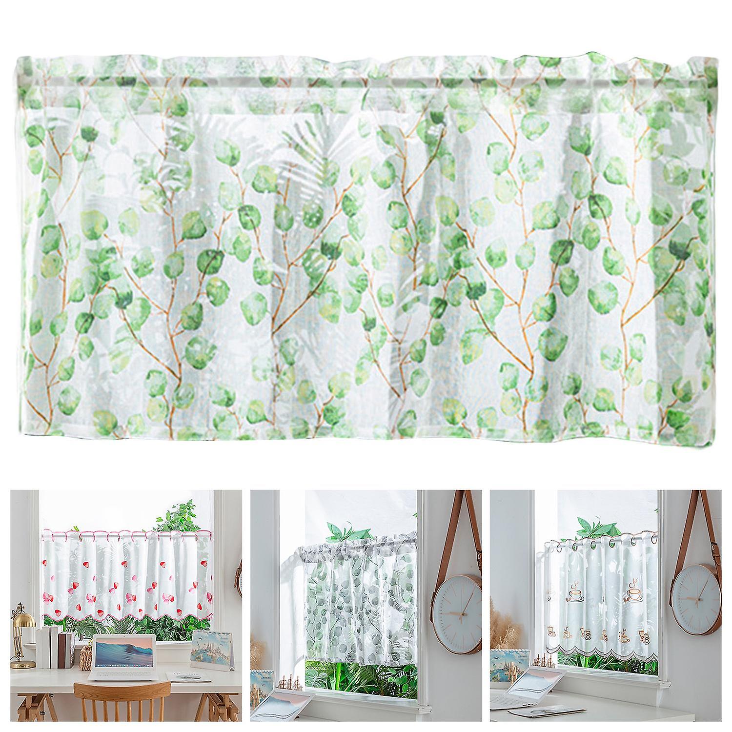 Short Curtain Anti-Tear Strong Light Filtering Fast Drying Drape Effect ...