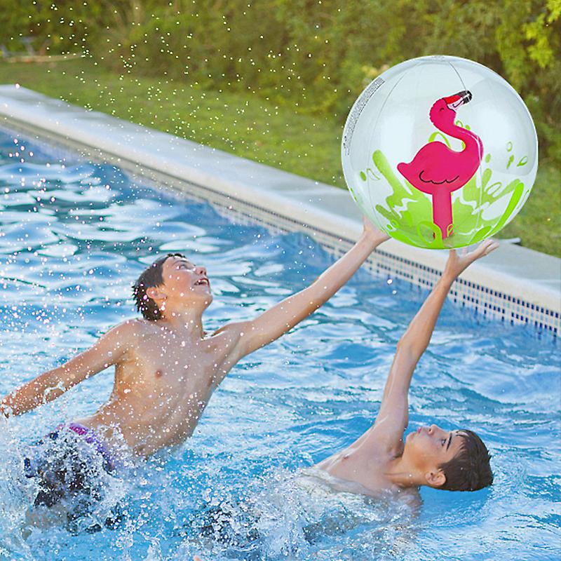 3 Pieces Inflatable Beach Ball, 3D Beach Ball with Inflatable Unicorn ...