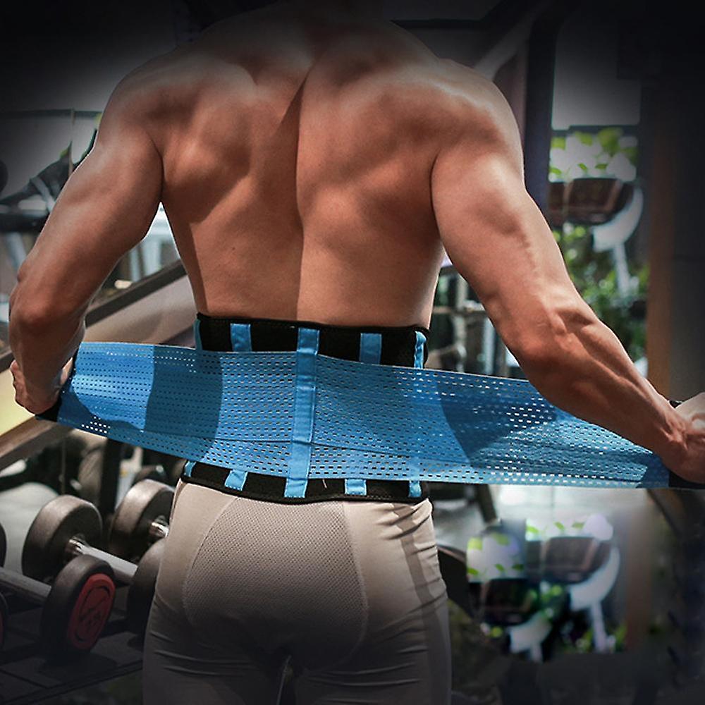 Men women adjustable elastic waist support belt lumbar back medical ...