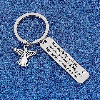 Driver Safe Gifts Keychain Guardian Angel New Driver Driving License ...