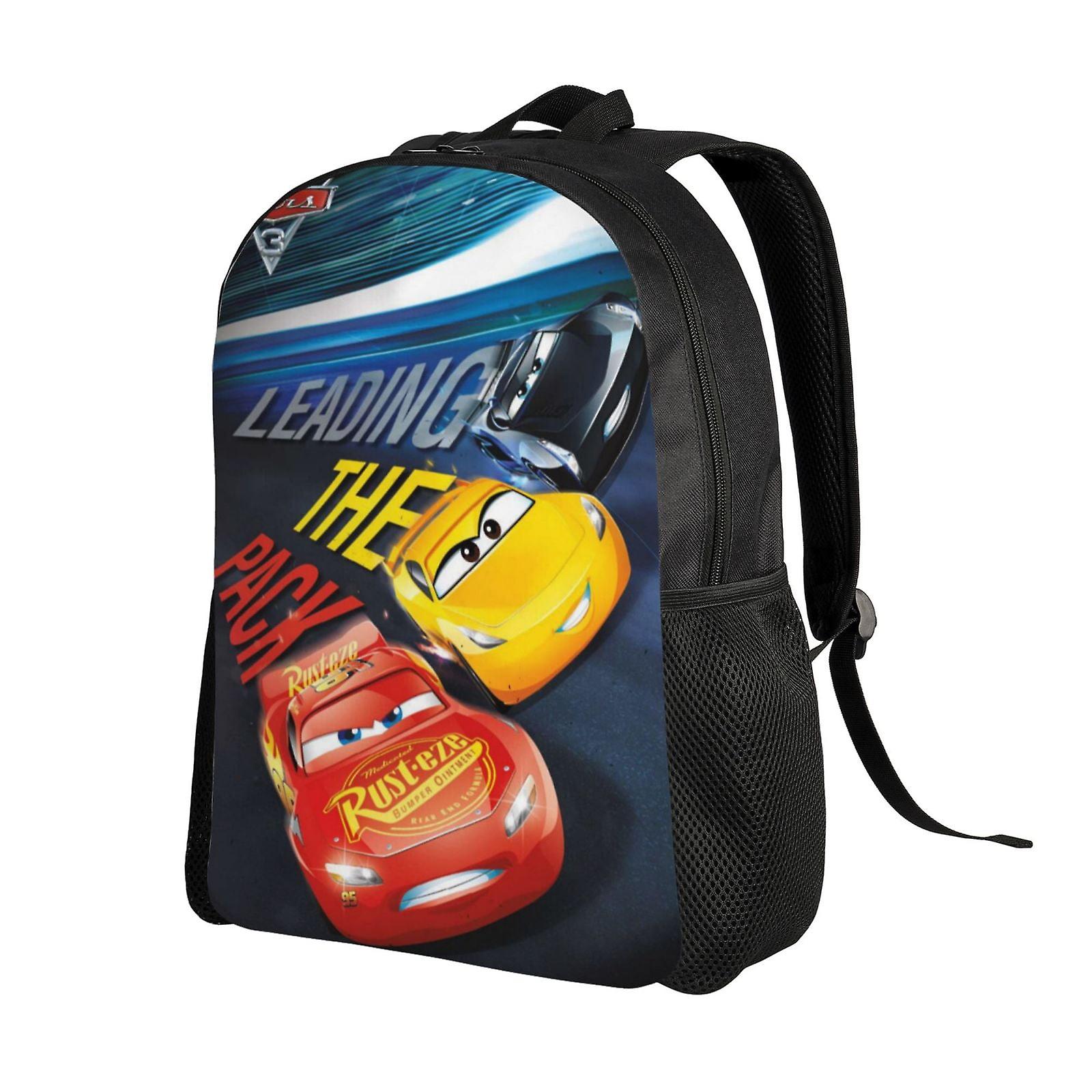 Pixar Cars Kids Backpack School Bags Book Bags Travel Bag For Boys ...