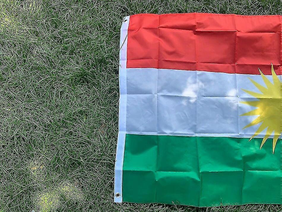 SKY FLAG Kurdish flag 60x90cm 90*150cm Kurdistan Flag Hanging Polyester ...