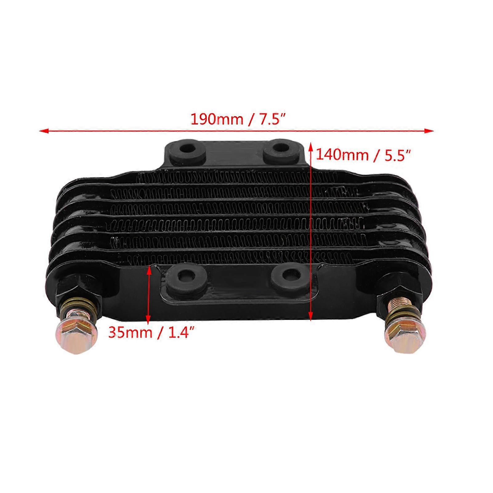 Engine Oil Cooler Oil Cooling Radiator System Kit for CB CG 100CC?250CC ...