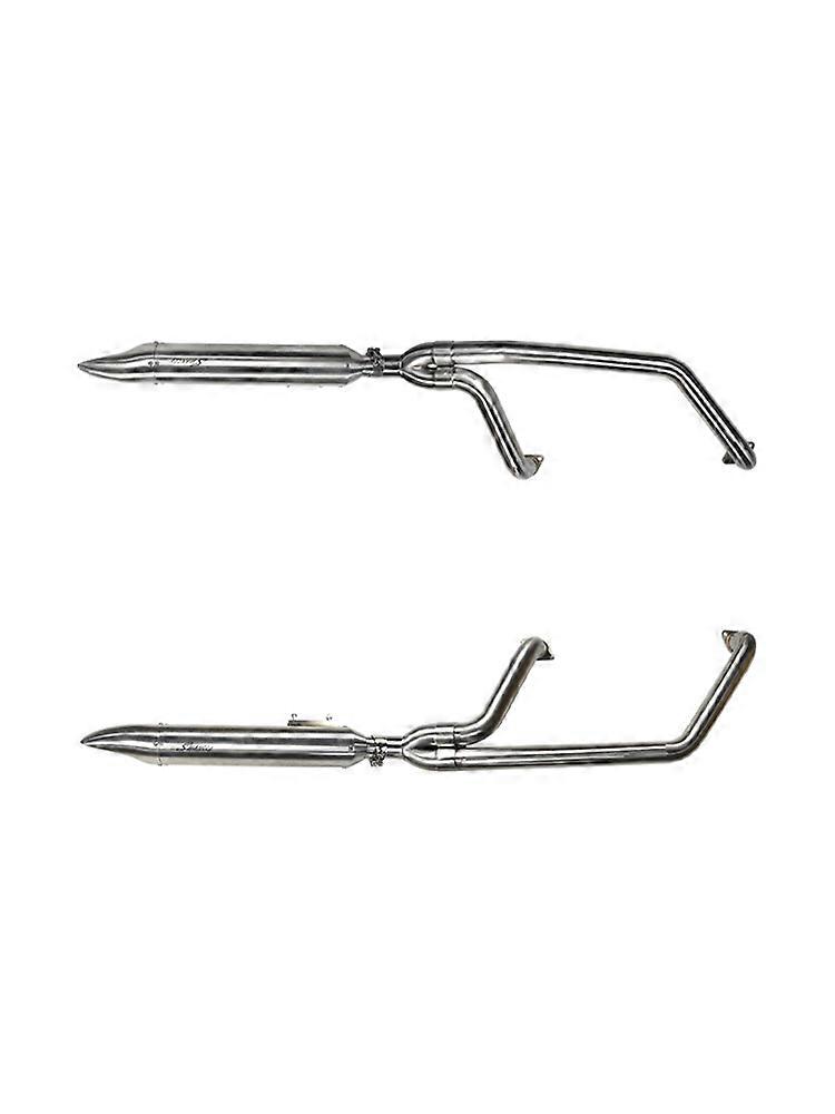 Black Flag 500 Modified HA Heavy Gun Exhaust Retro Bilateral Single Out ...