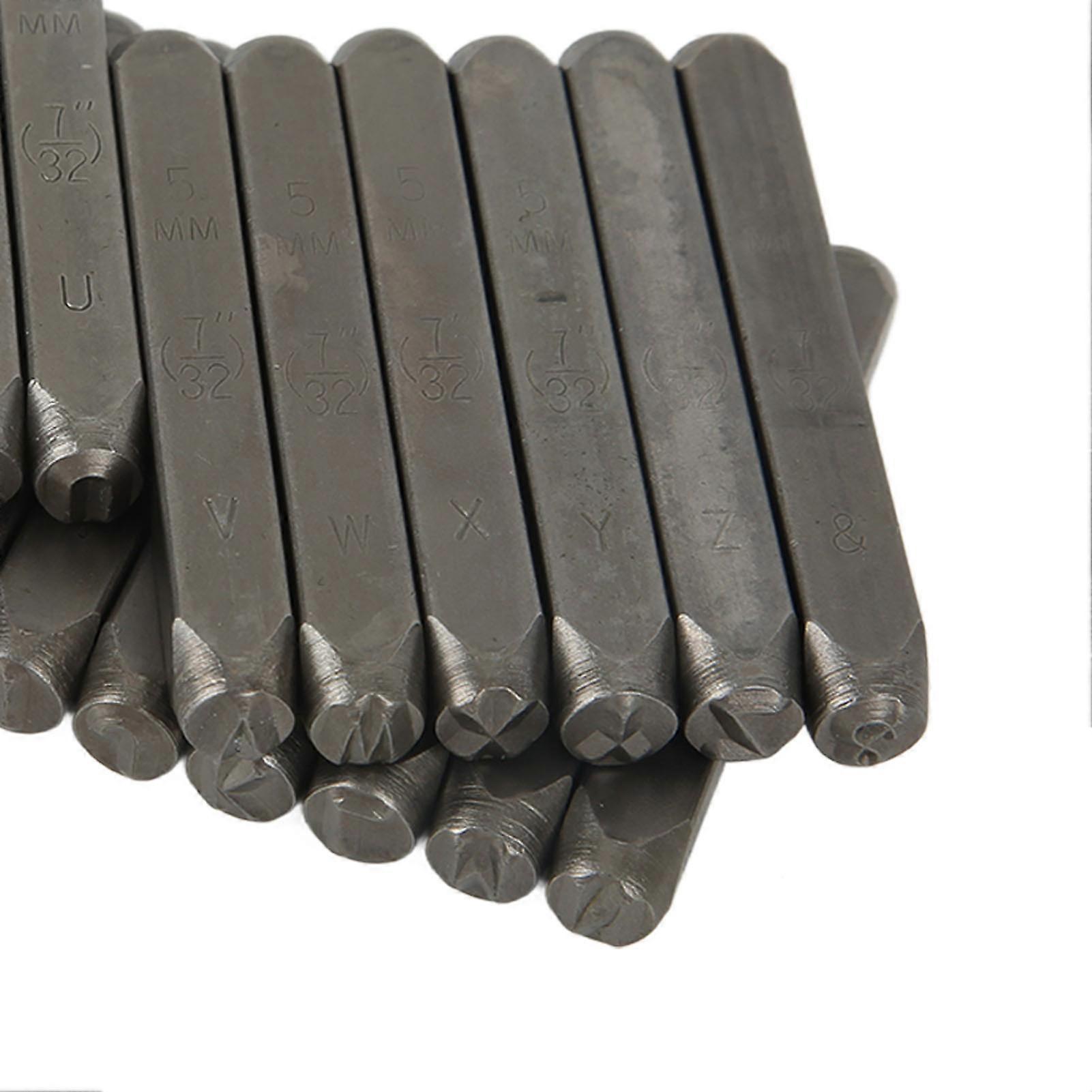 Letter Punch Set 27 Letters High Strength High Carbon Steel Metal ...