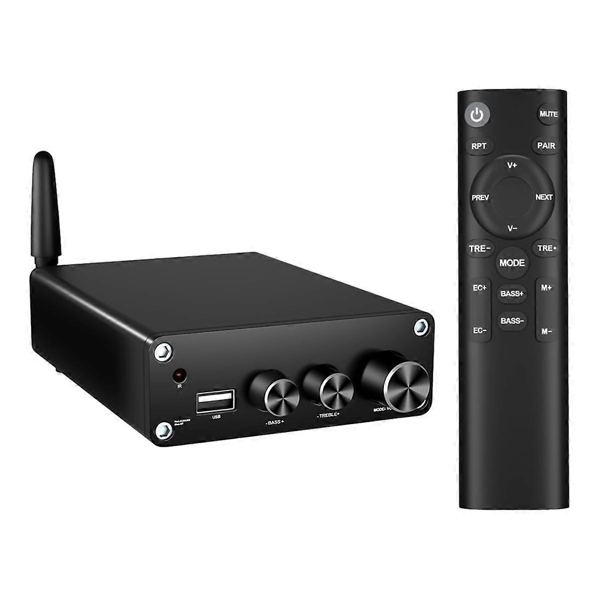 Hifi Stereo Audio Power Amplifier 2x100W Dual Channel TPA3116 Bluetooth ...