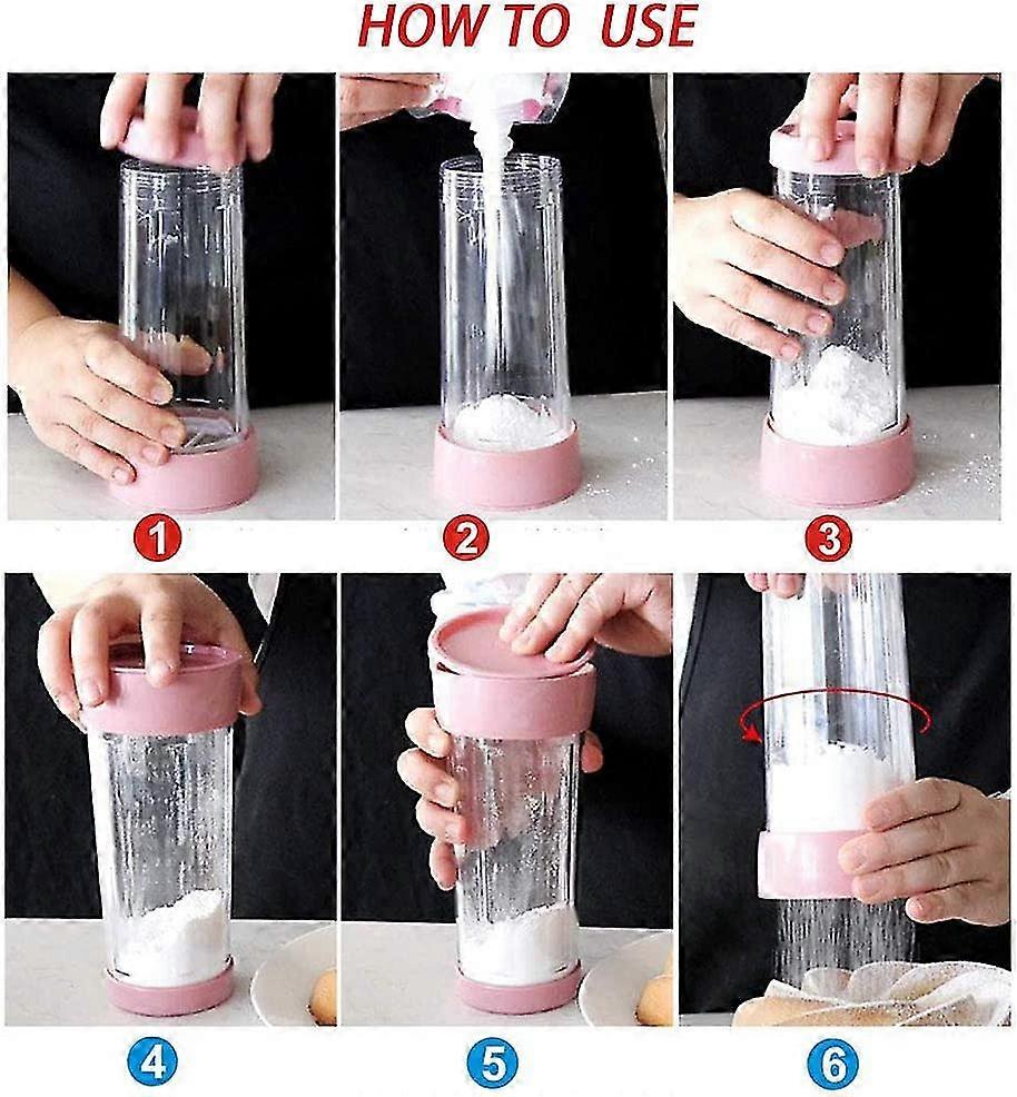 Stainless Steel Fine Mesh Flour Sieve, Powdered Sugar Sieve, Manual ...