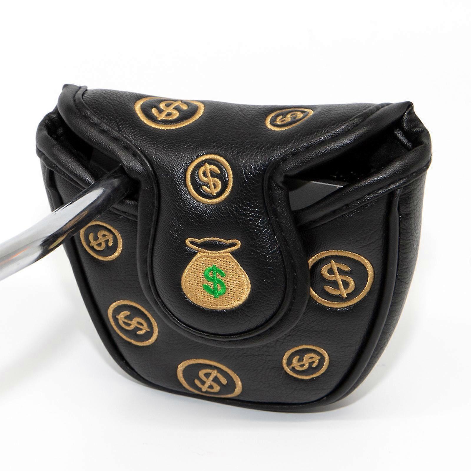 Golf Mallet Putter Head Cover Protect Guard Golf Club Head Covers Wrap ...